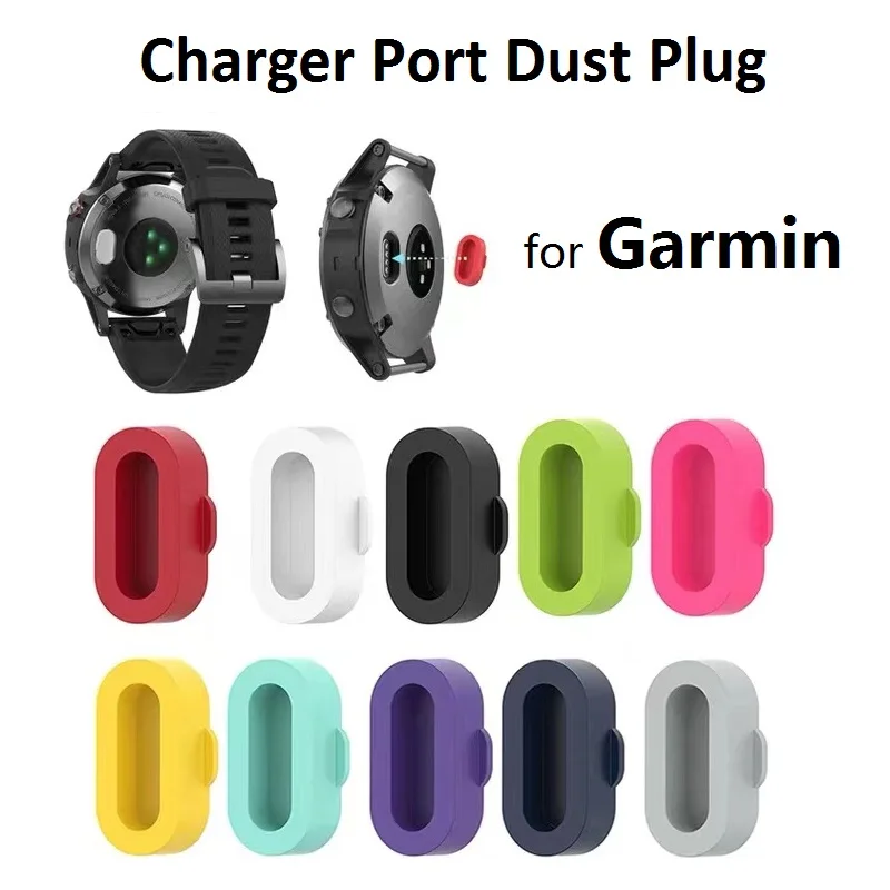 10PCS Charger Port Dust Plug for Garmin Forerunner 165 965 955 265 255 ...