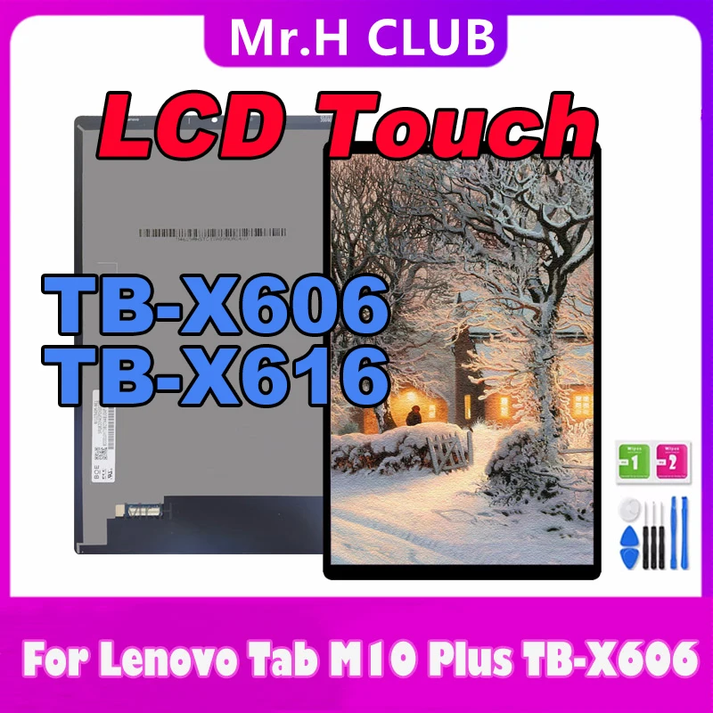 Para Lenovo Tab M10 Plus TB-X606F TB-X606X TB-X616 X616 X606 tableta ...