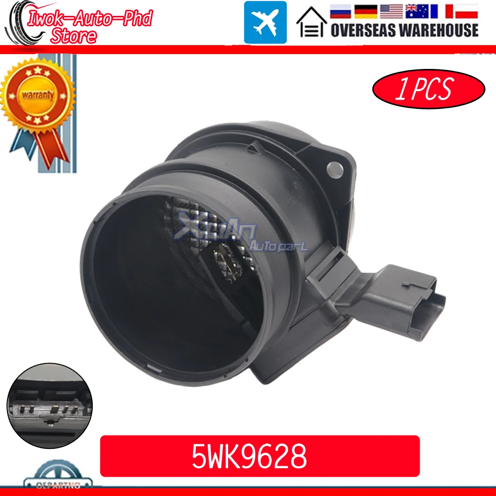 Mass Air Flow Meters Sensor 5WK9628 For Citroen C5 C8 Fiat Ulysse ...