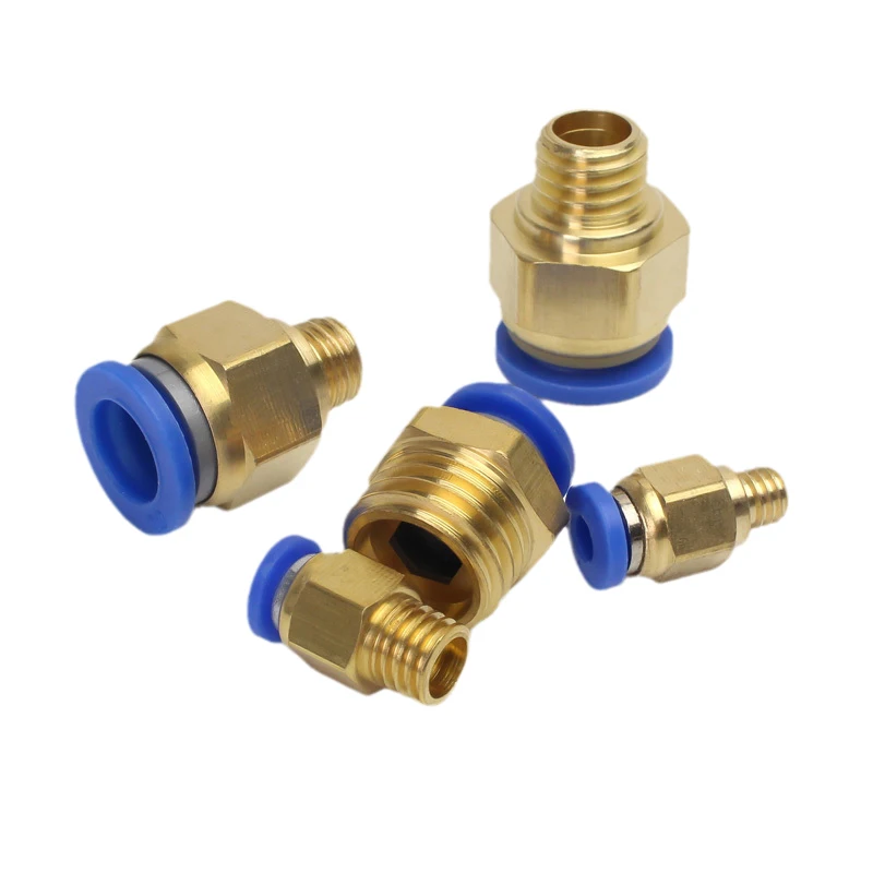 Pneumatic Hose connectors PC/PCF/PL/SL Tube 4mm 6mm 8mm Thread 1/8 1/4 ...