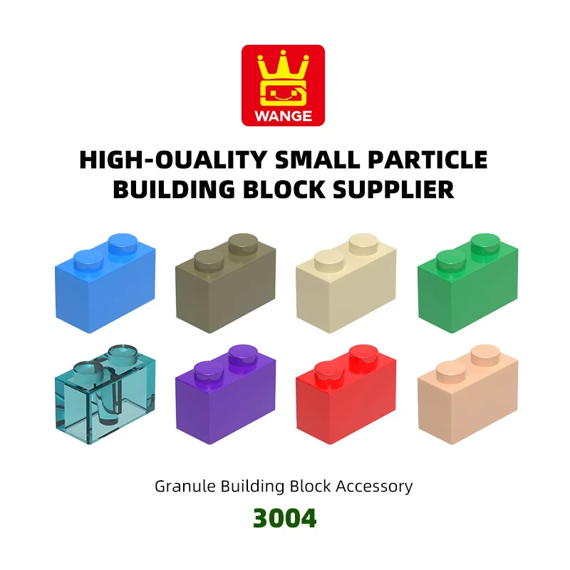 Wange 3004 100g/125PCS 1x2 Basic Building Block Moc Loose Parts ...