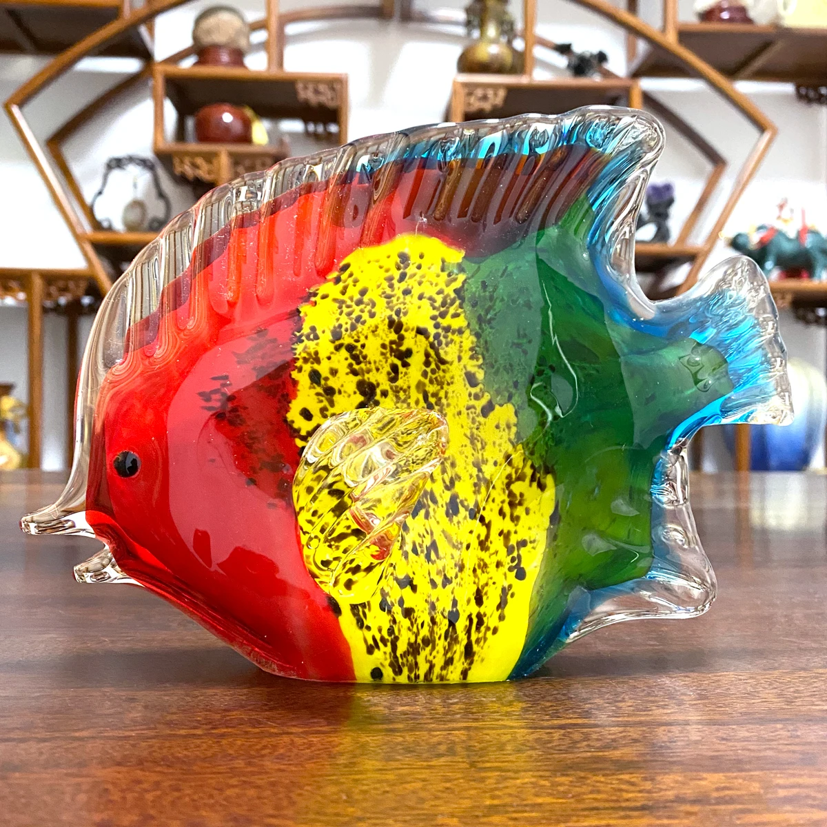 Hand Blown Glass Fish Bowl