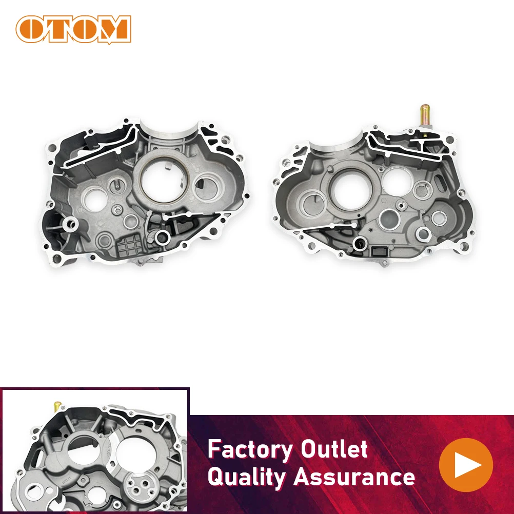 OTOM Motorcycles CrankCase Right Left Side Crank Case For LONCIN YB300H ...