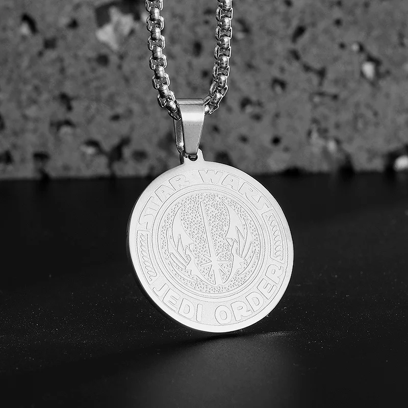 Hip-Hop-Fashion-Stainless-Steel-Star-Wars-Jedi-English-Letter-Pendant ...
