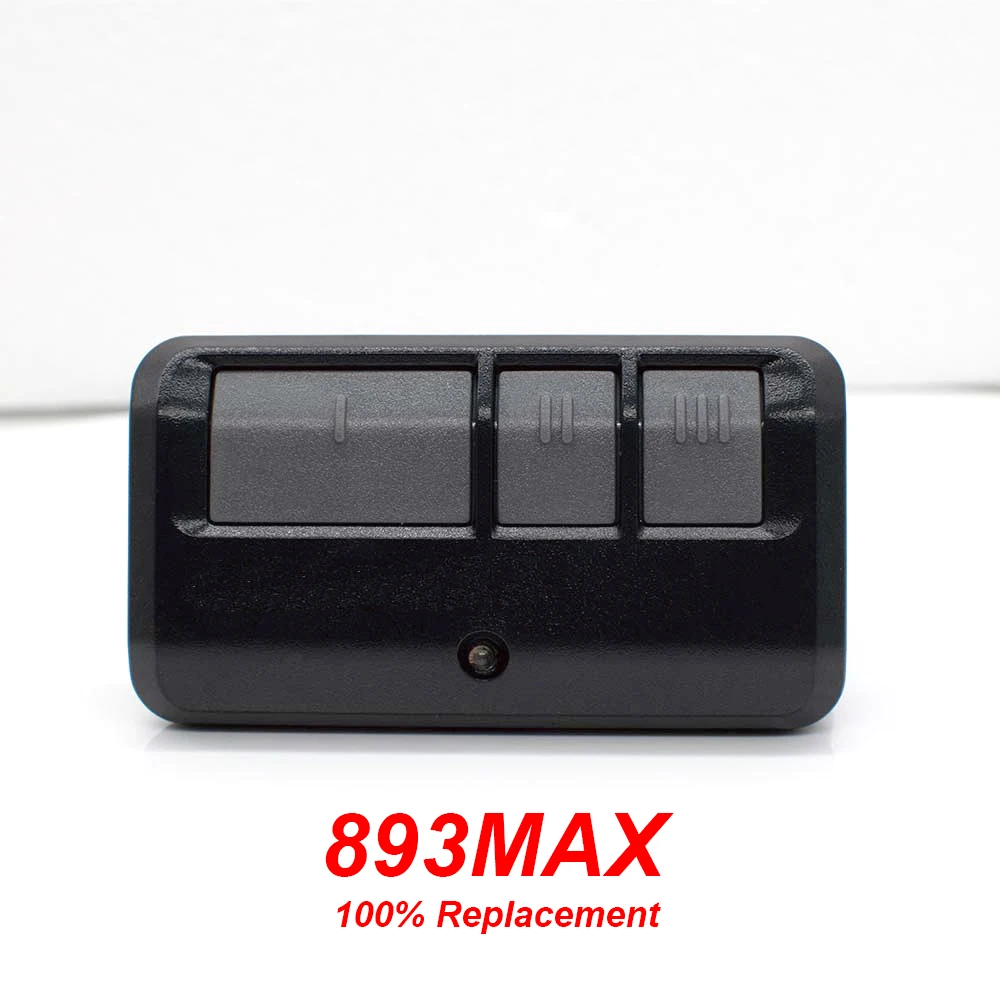 893MAX Remote Garage Door Opener New Universal For 315MHz 390MHz ...