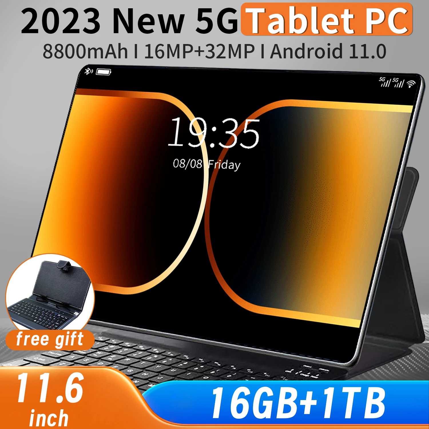 Tablet-Android-Vers-o-Global-16GB-RAM-1TB-ROM-11-6-Android-11-0-MTK6797 ...
