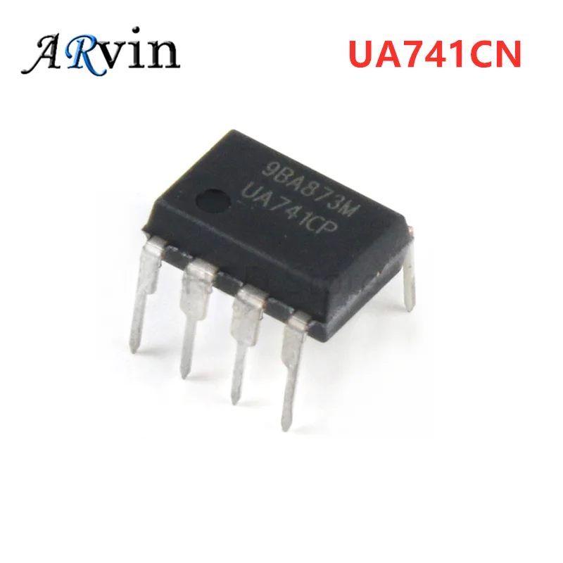 20pcs Dip8 Ic Ua741cn Ua741cp Ua741 Op Amp Lm741 741 Ti Ic Opamp Gp 1mhz Original - Connectors ...