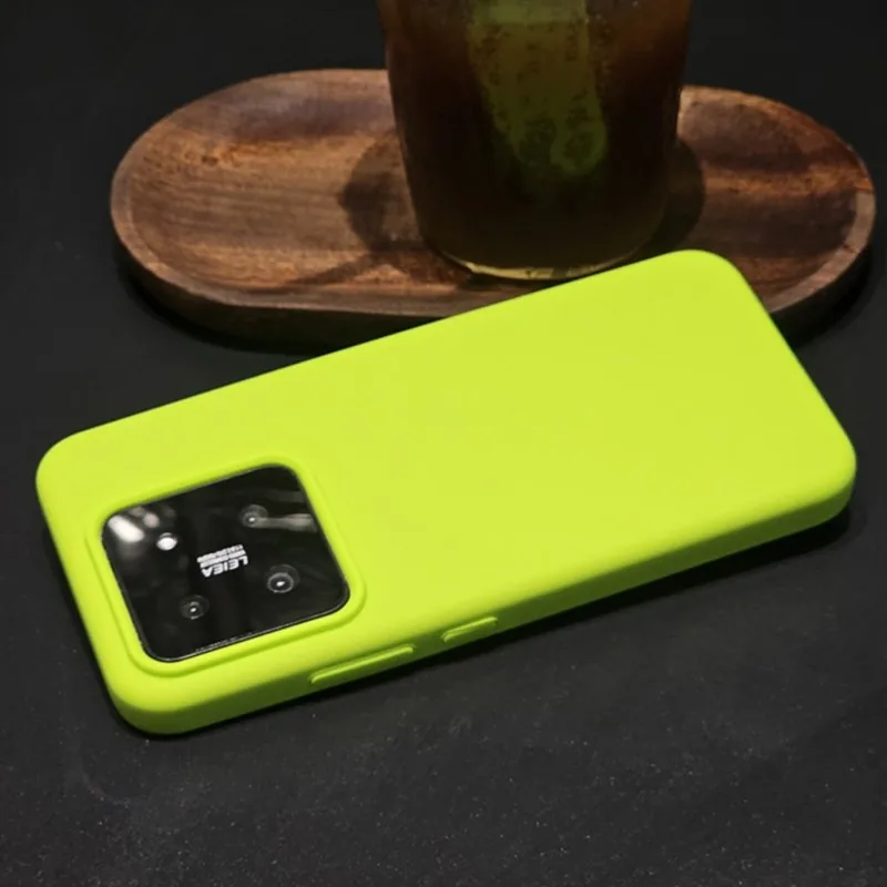 Liquid Silicone Protective Candy Matte TPU Phone Case for Xiaomi 13 (GDB)