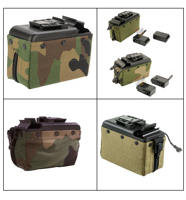 SUNSNOW-M249-Kit-Tactical-Accessory-Comes-with-An-Elastic-Cartridge ...