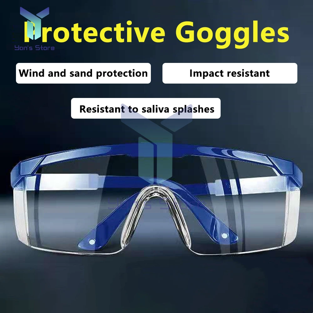 Transparente-Windproof-Eye-Protection-Goggles-Anti-Dust-Safety-Glass ...