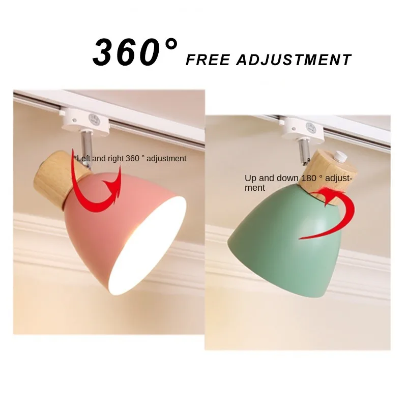 Modern-Wood-Track-Light-Dimmable-Adjustable-Wall-and-Ceiling-Fixture ...