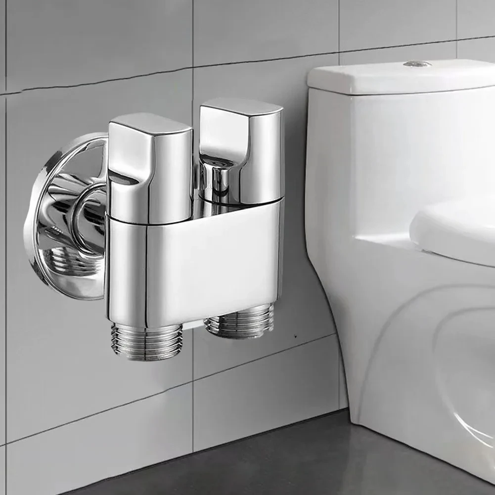 Double-Control-Washing-Machine-Faucet-Toilet-Triangle-Valve-Point ...