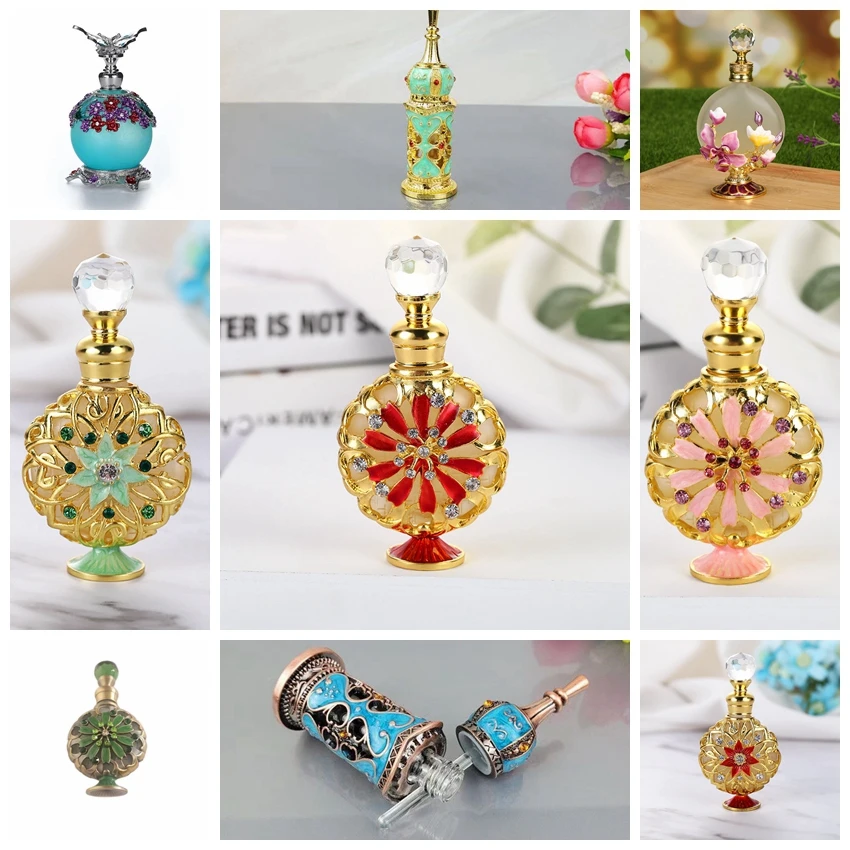 Dubai-luxury-enamelled-alloy-perfume-bottle-with-essential-oils-Arabian ...