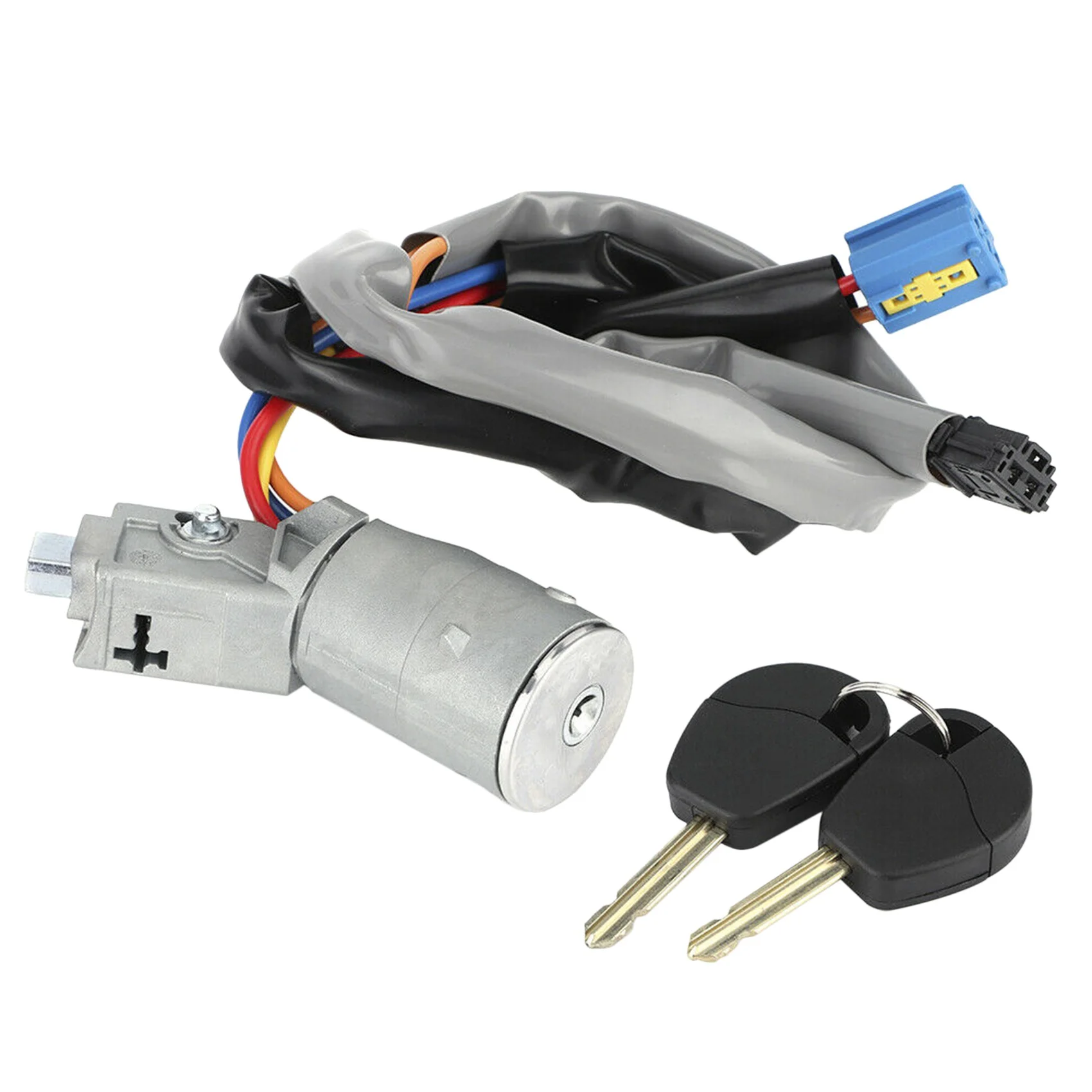 Car-Ignition-Key-Auto-Ignition-Lock-Starter-Switch-with-2-Keys-4162-CF ...
