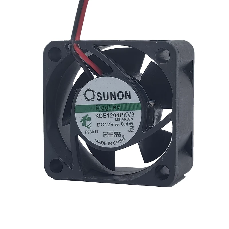 Original 4CM KDE1204PKV3 12V 0.4W 40*20mm 2-wire ultra-quiet cooling ...