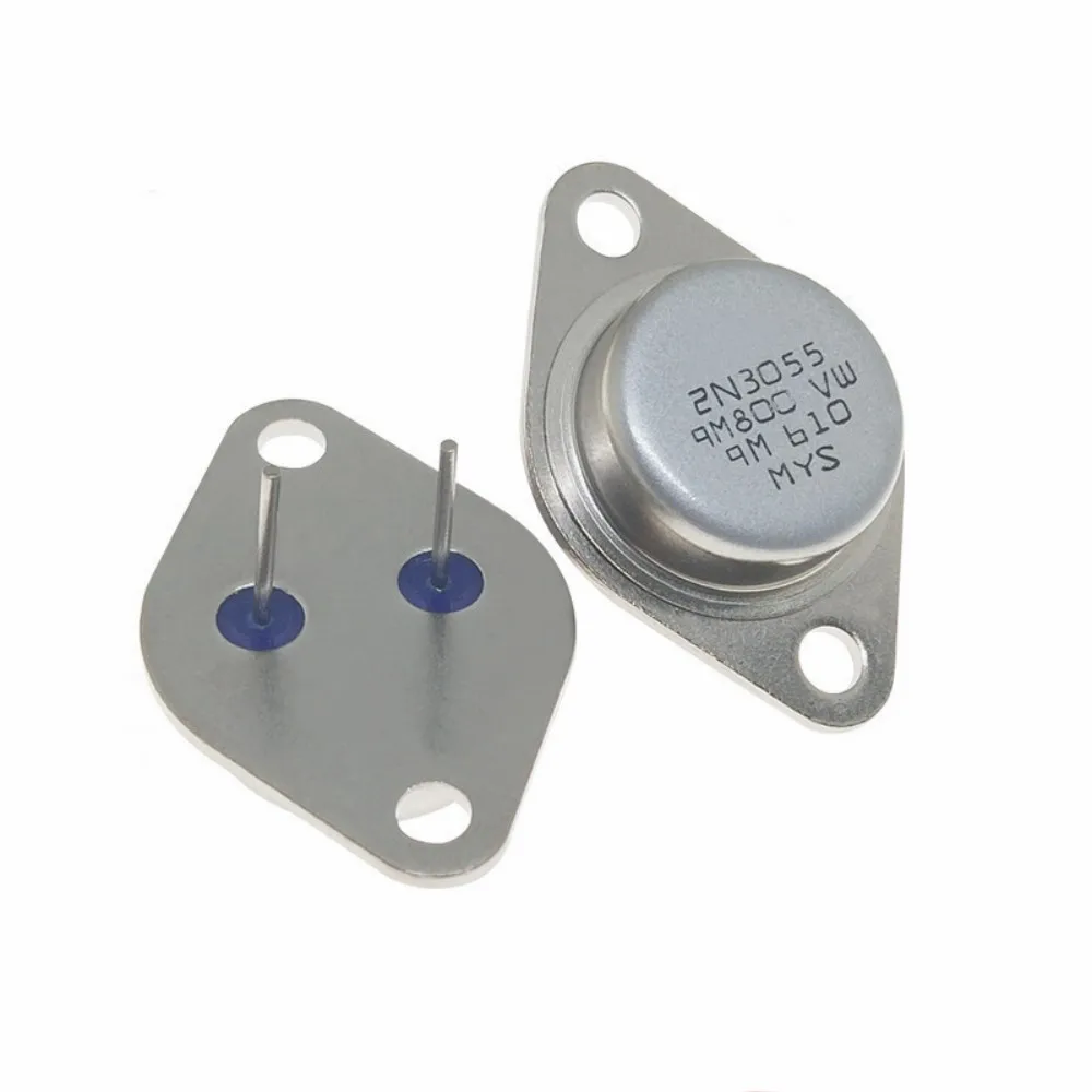 1PCS 2N3055 MJ2955 2N2955 High Power Transistor 15A 100V 115W NPN Tube ...
