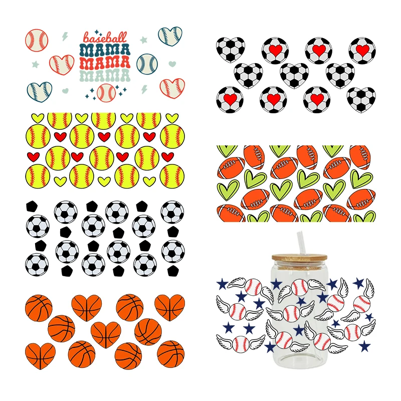 3D-UV-DTF-Transfers-Stickers-16oz-Cup-Wrap-Tennis-Rugby-Football-Sports ...