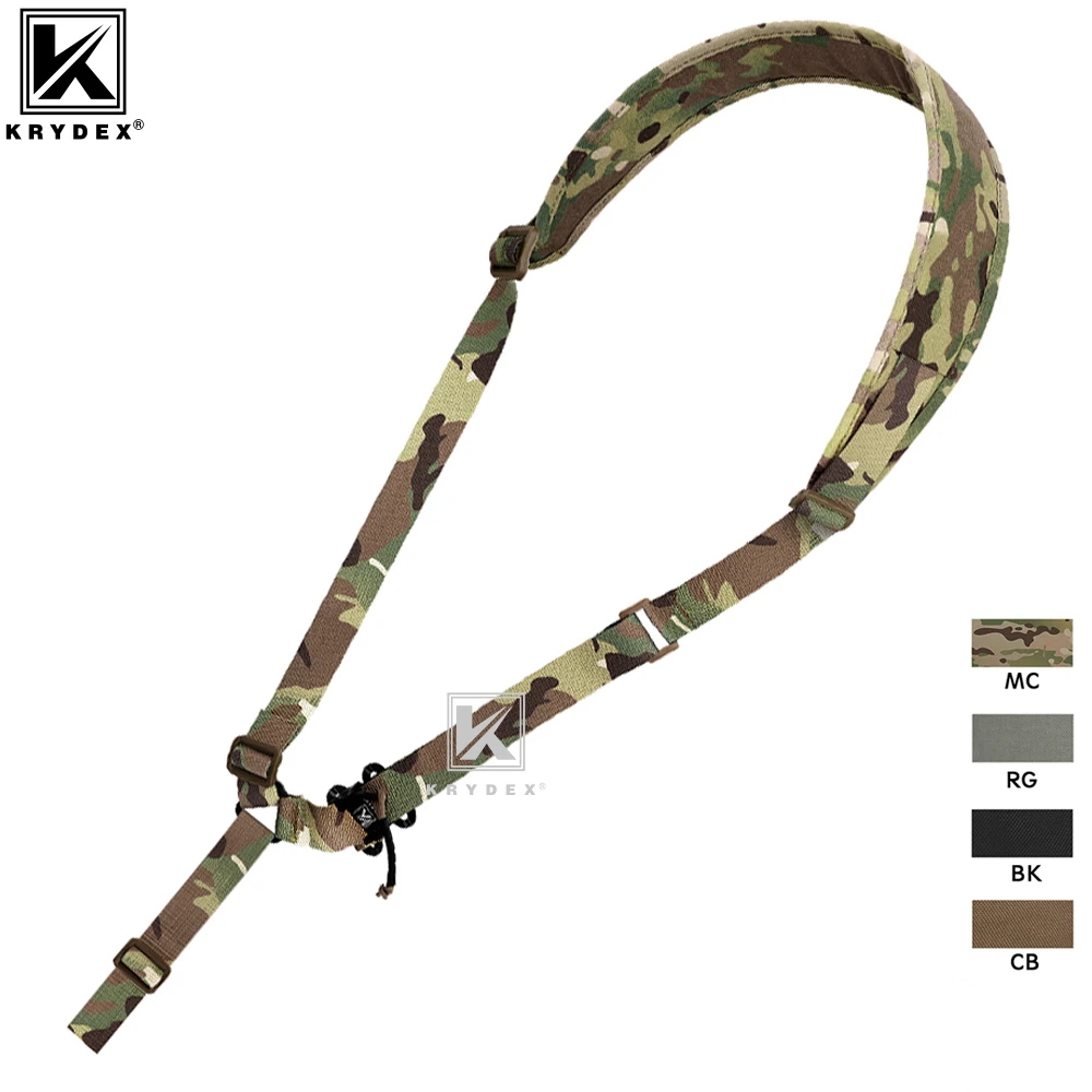 KRYDEX-Tactical-Rifle-Single-1-Point-Sling-Padded-Modular-Sub-Gun ...