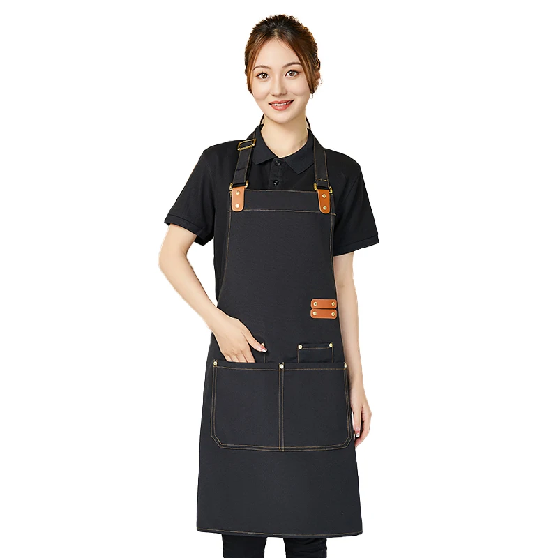 Kitchen Water Repellent Pinafore Waitress Pinafore for Hair Stylist ...