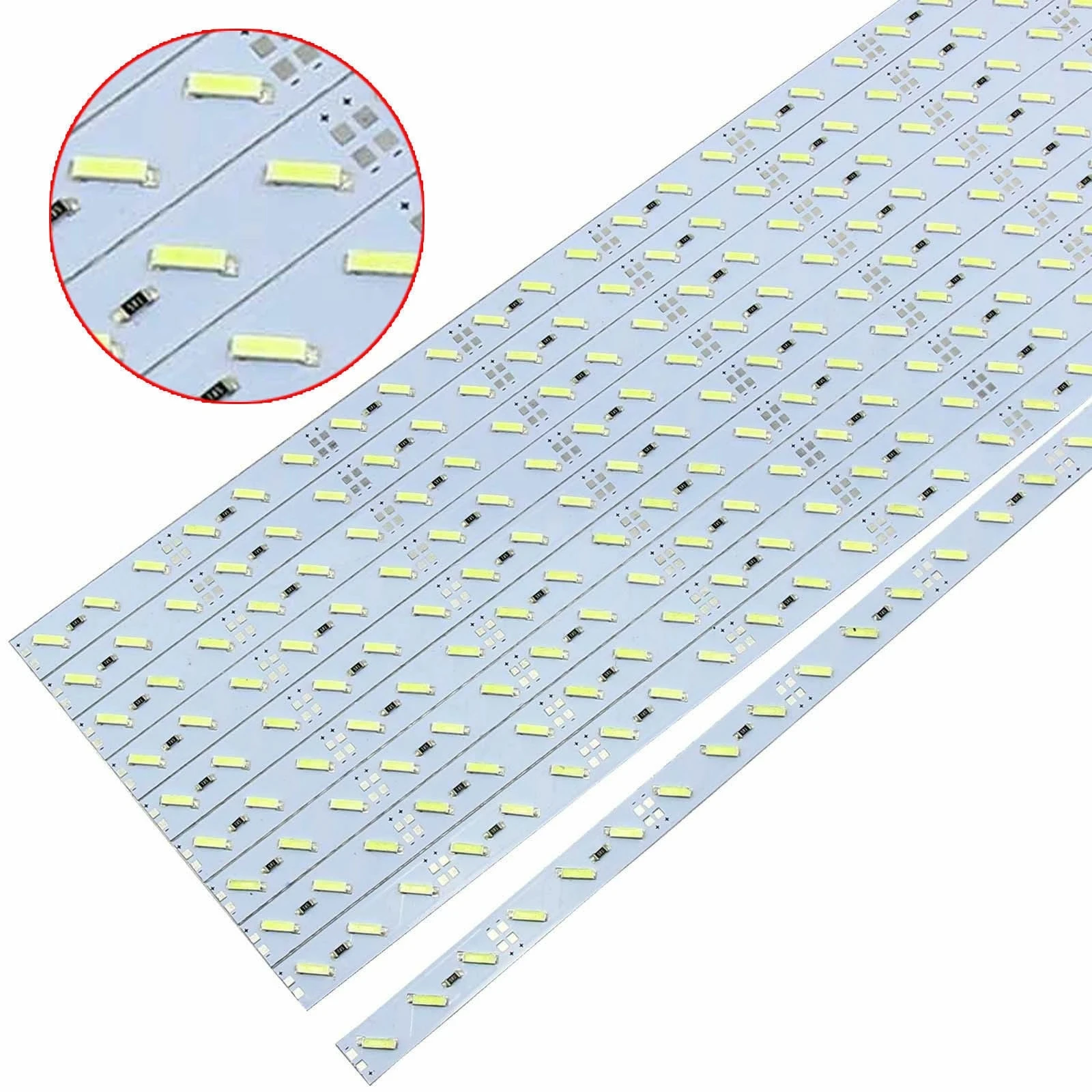 100pcs/Lot*DHL 100CM Factory Wholesale DC 12V SMD 8520 72 LED Hard ...