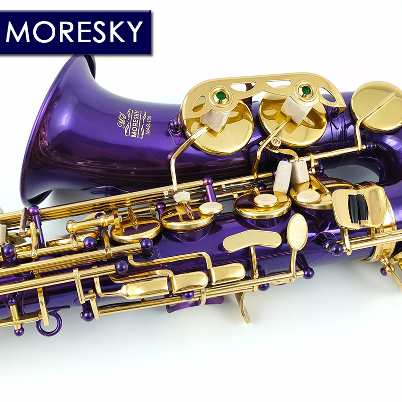 Purple Alto Saxophone