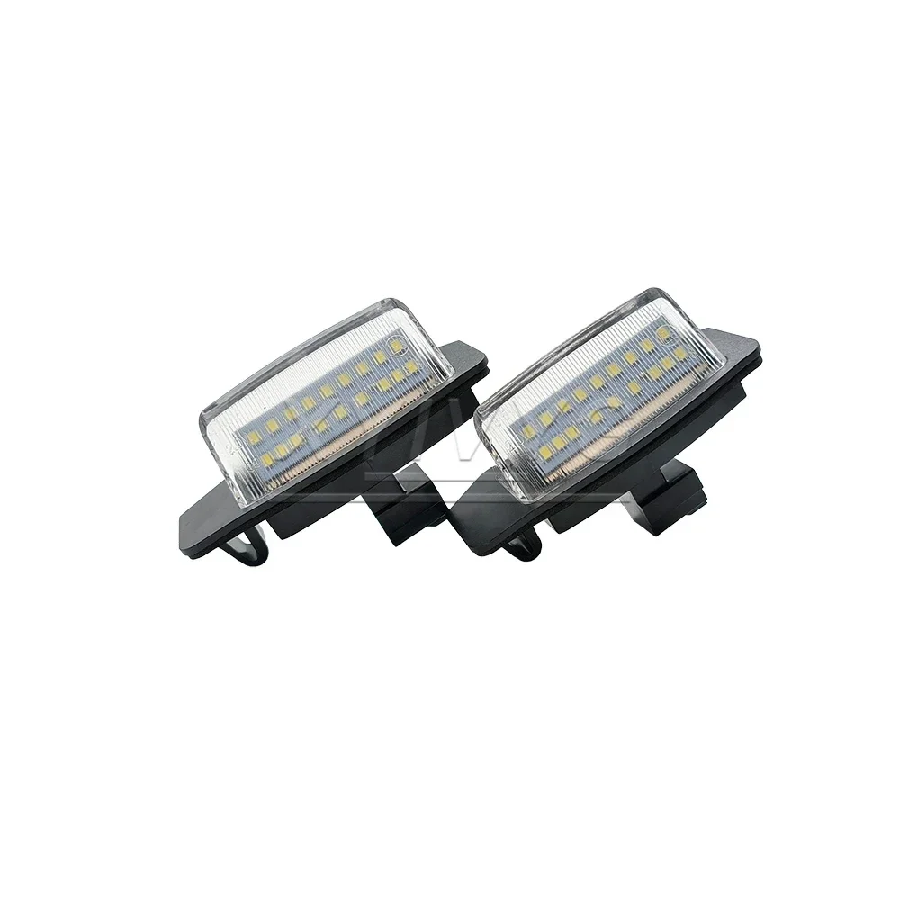 2Pcs/set Car LED License Plate Number Light for Mitsubishi Lancer ...