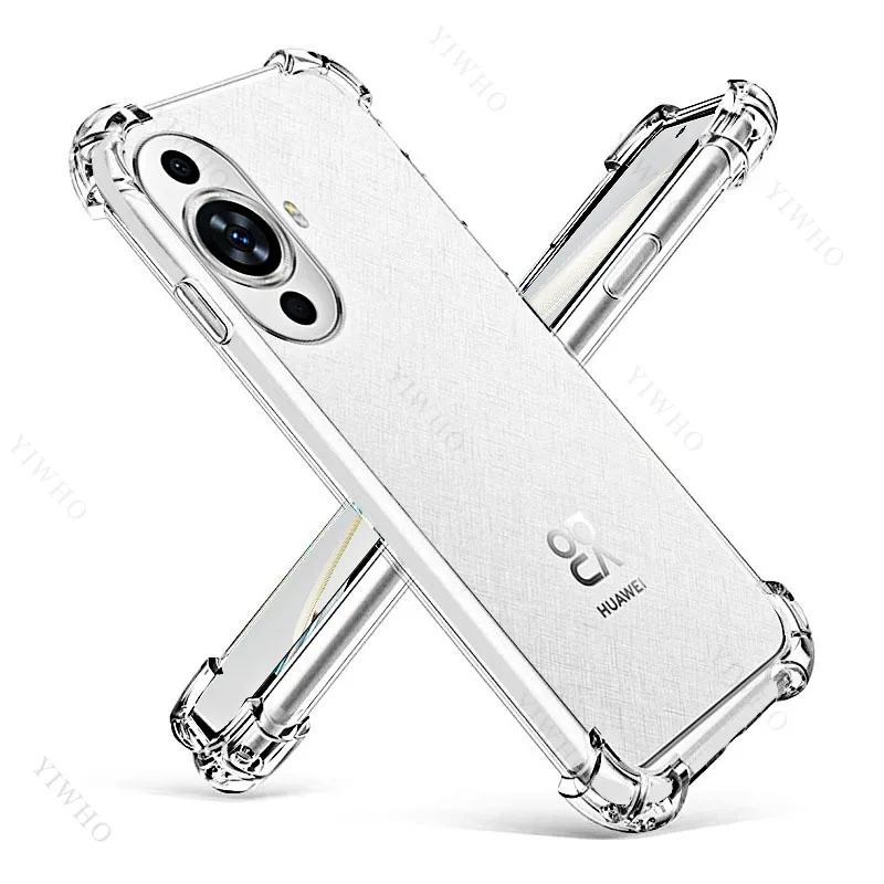 Transparent-Shockproof-Phone-Case-for-Huawei-Nova-11-Transparent ...