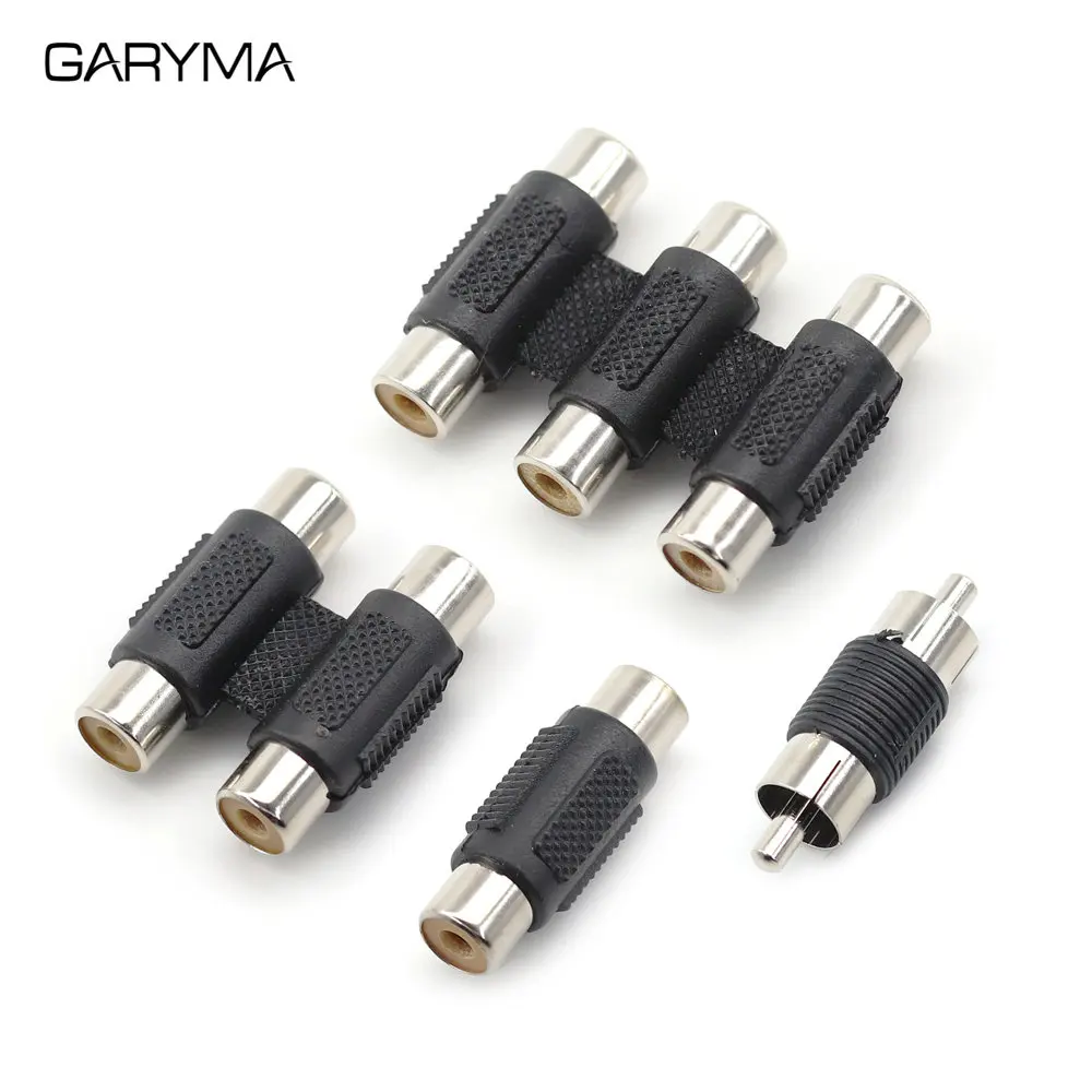 1-10Pcs-RCA-Female-To-Female-Jack-Plug-RCA-Male-To-Male-Connector-AV ...