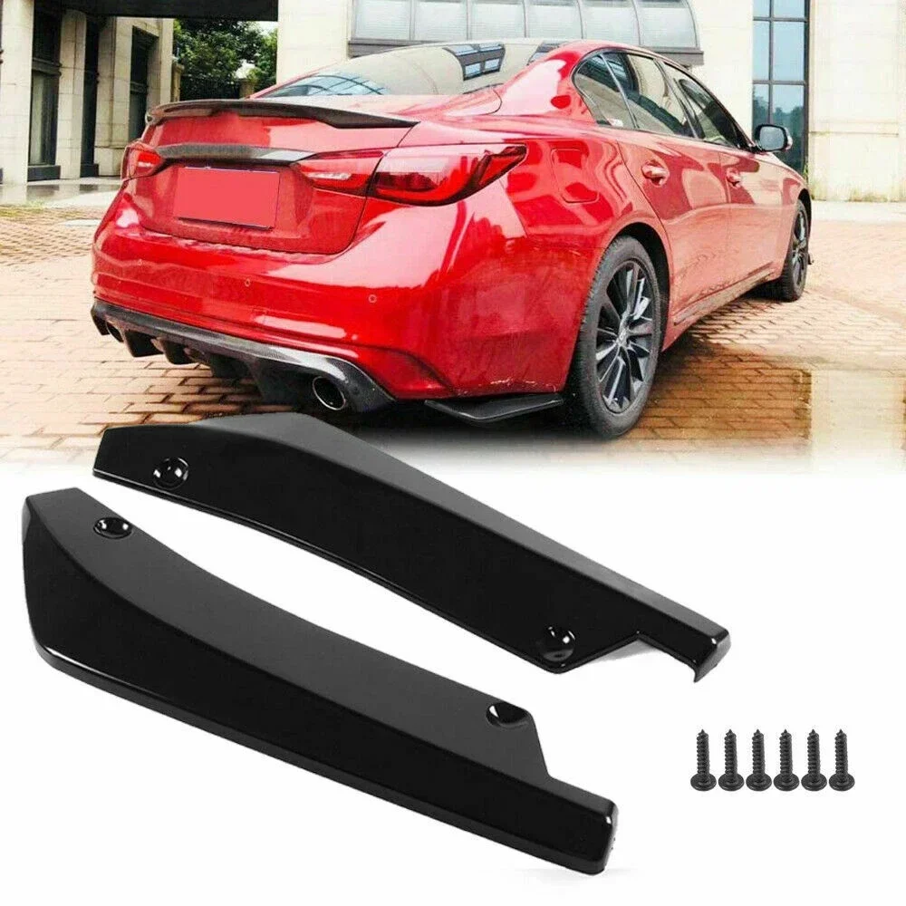 Universal For Infiniti G37 Q50 Q60 Q70 2008-2022 Rear Bumper Splitters ...