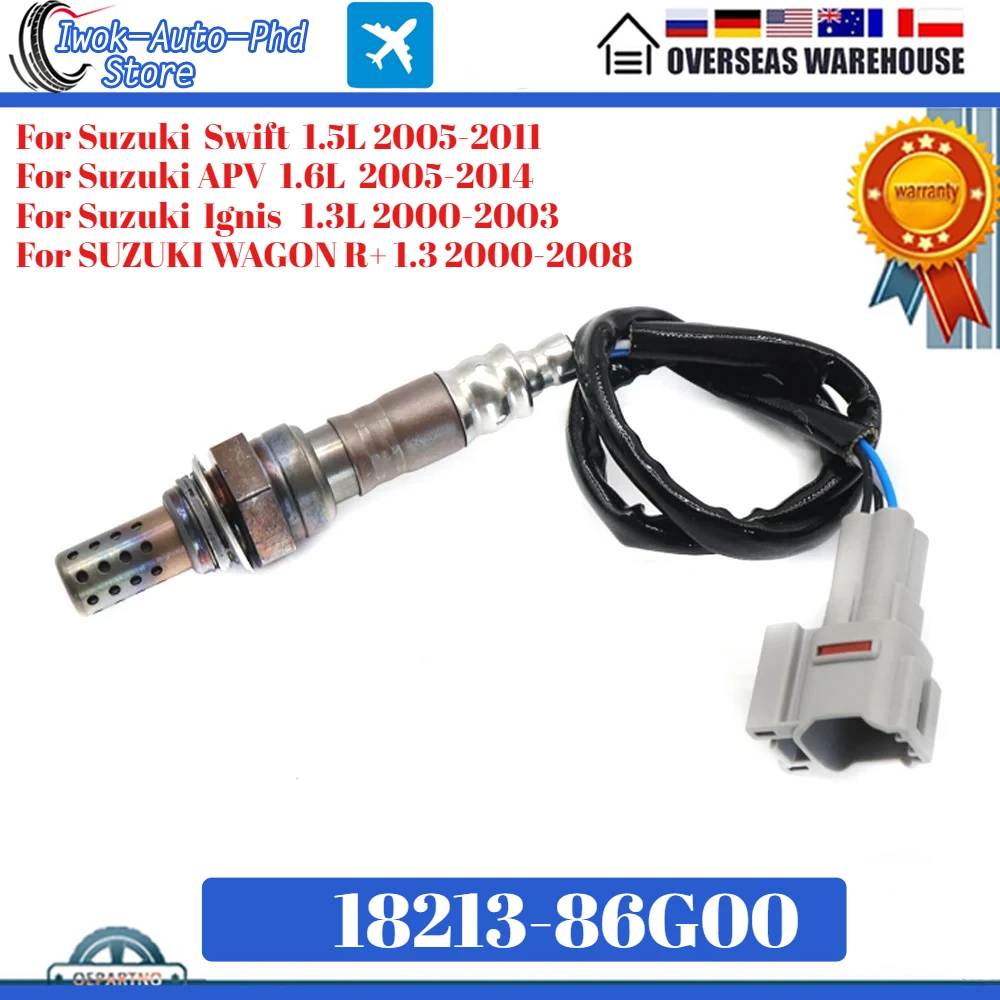 New Air Fuel Ratio Lambda O2 Oxygen Sensor 18213-57K01 18213-86G00 For ...