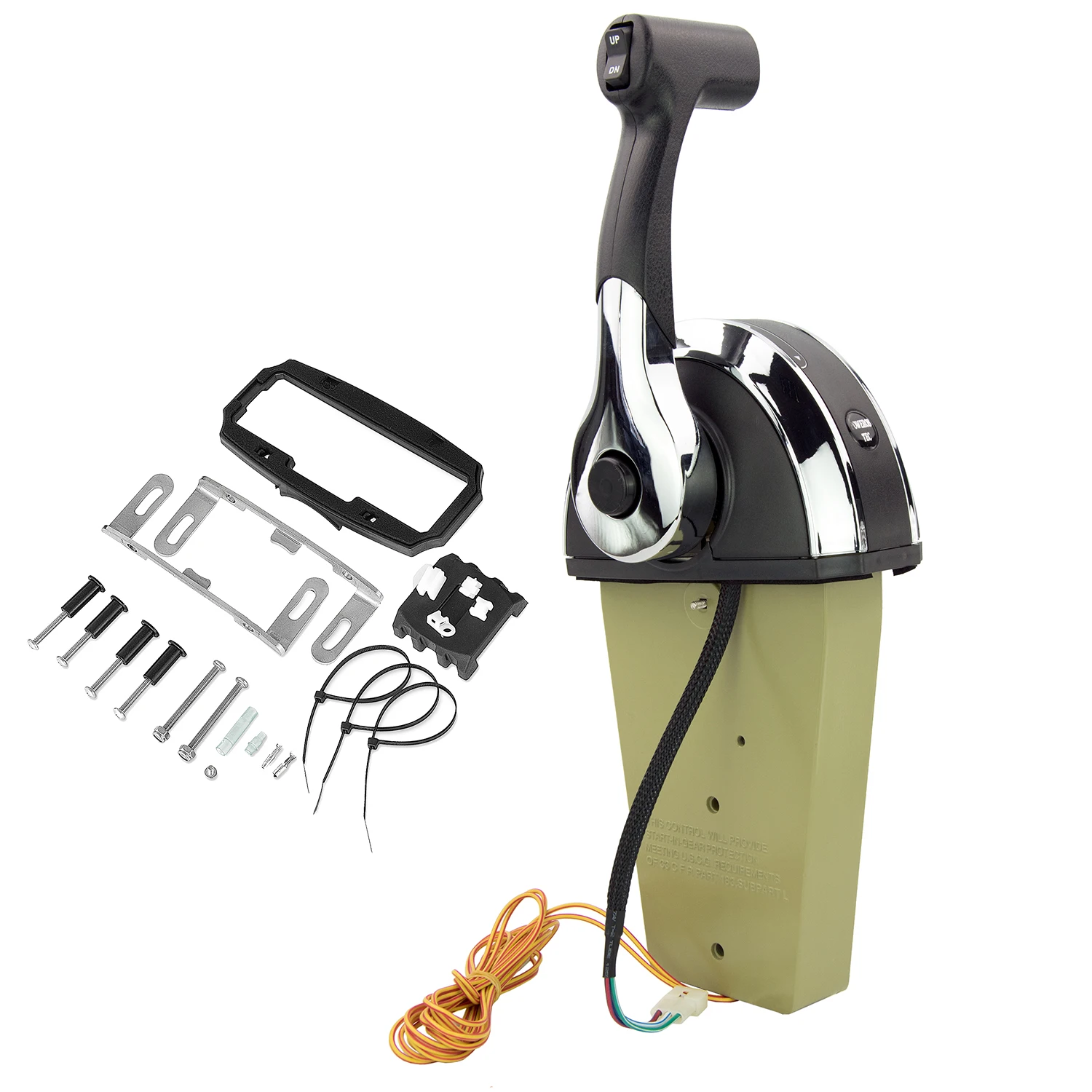Single-Binnacle-Outboard-Control-for-MERCURY-Console-Remote-Control-Kit ...