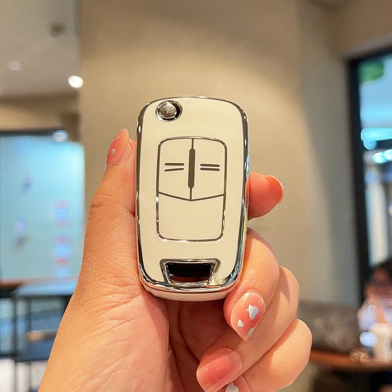 TPU-Car-Flip-Folding-Key-Case-Cover-For-Auxhall-Opel-Astra-H-Corsa-D ...