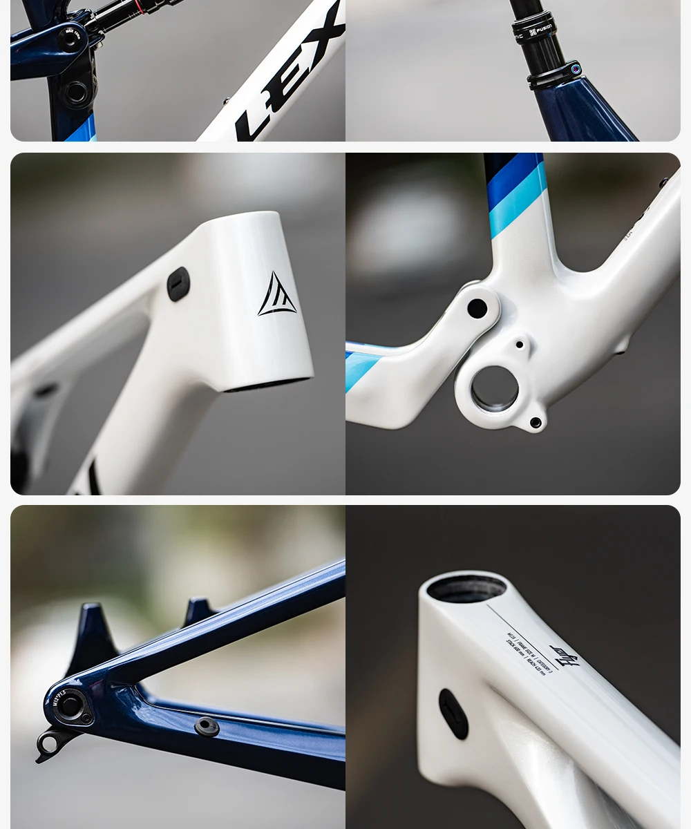 LEXON FLYER Full Suspension Carbon MTB Frames 29er 15.5/17.5/19/21 ...