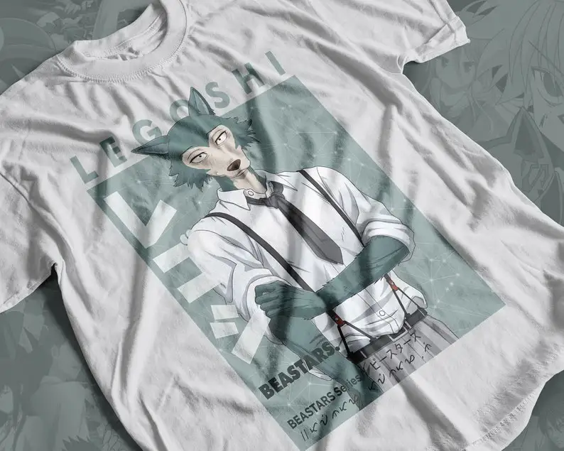 Legoshi Beastars Anime T-shirt Unisex, Anime Manga Shirt - AliExpress ...