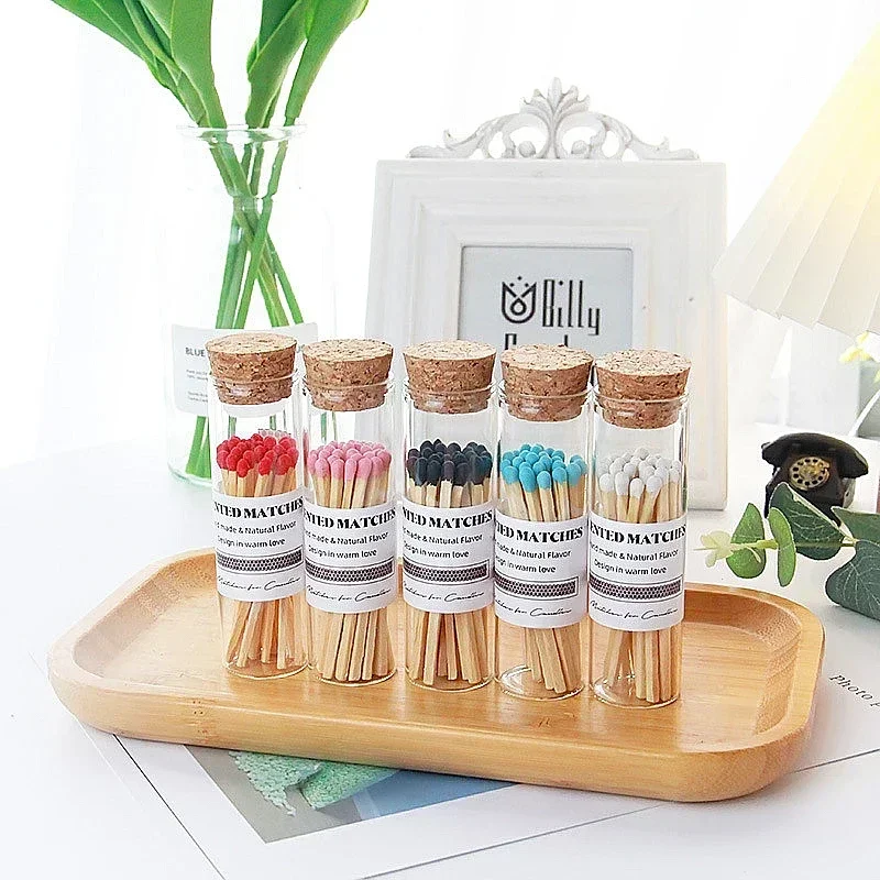 1PACK-Wooden-Match-sticks-Candle-Matche-Long-Matchstick-In-Jar-with ...