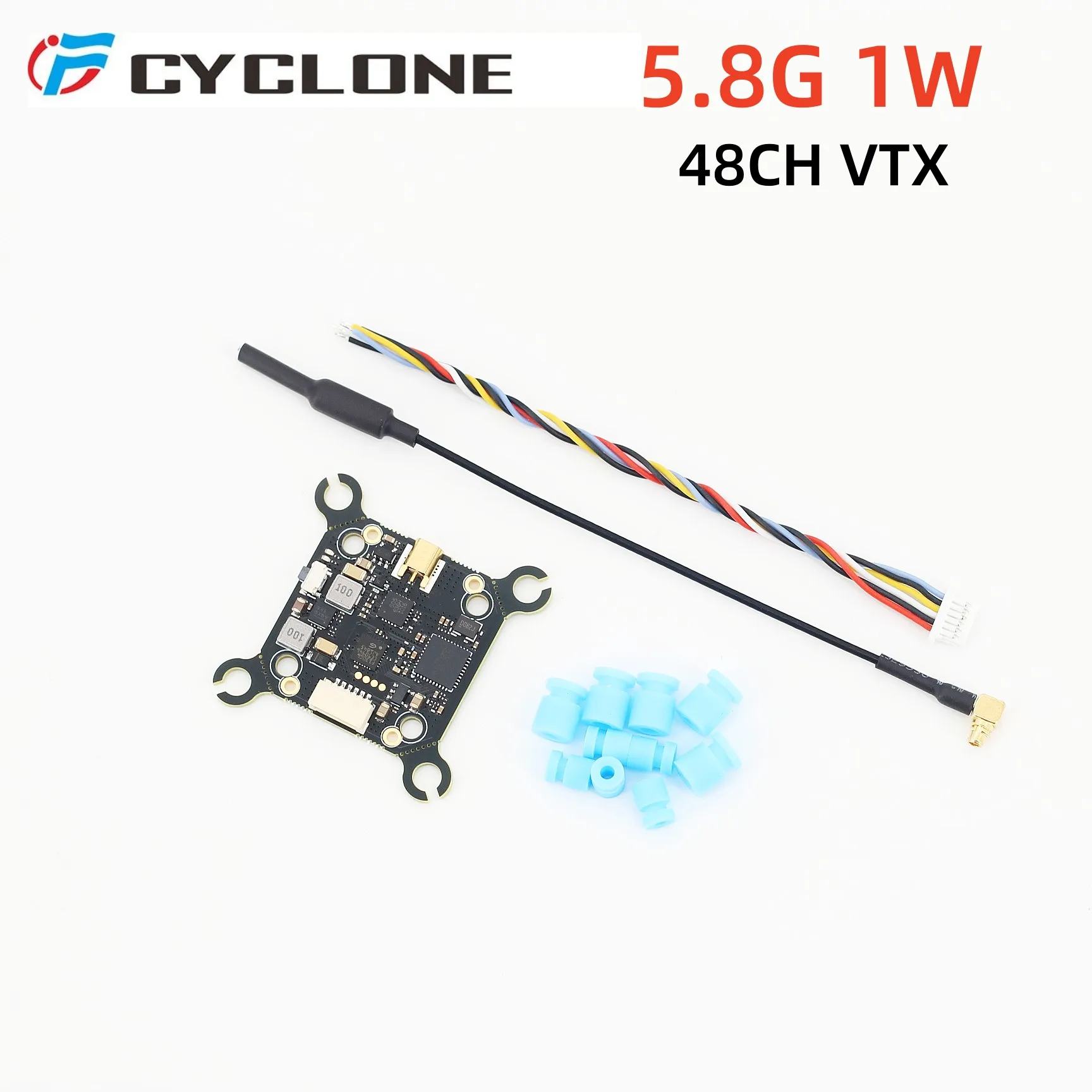 Cyclone-5-8G-1000mW-48CH-VTX-Input-Voltage-7-26V-Transmission-Power-25 ...