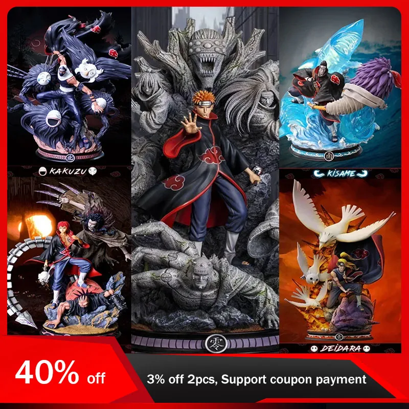 Naruto-Akatsuki-Figuras-PVC-GK-Uchiha-Obito-Konan-Dor-Kakuzu-Zetsu ...