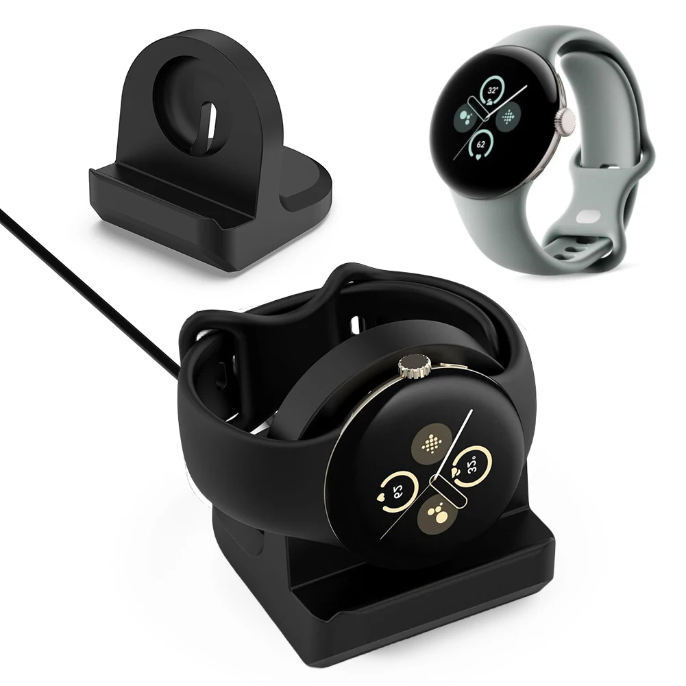 Silicone-Charger-Stand-Portable-Watch-Charger-Stand-Non-Slip-Charging ...