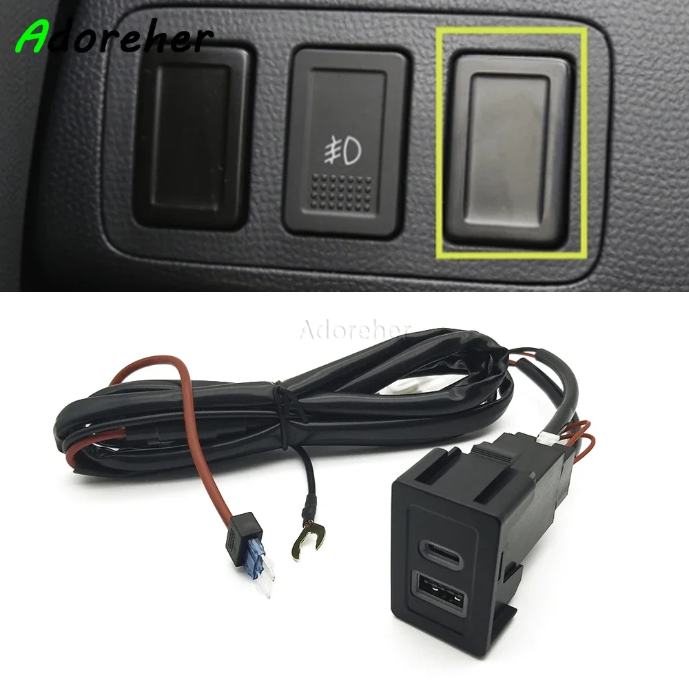 Car-TYPE-C-PD-QC3-0-Charger-USB-Rapid-Charger-Auto-Quick-Charger ...