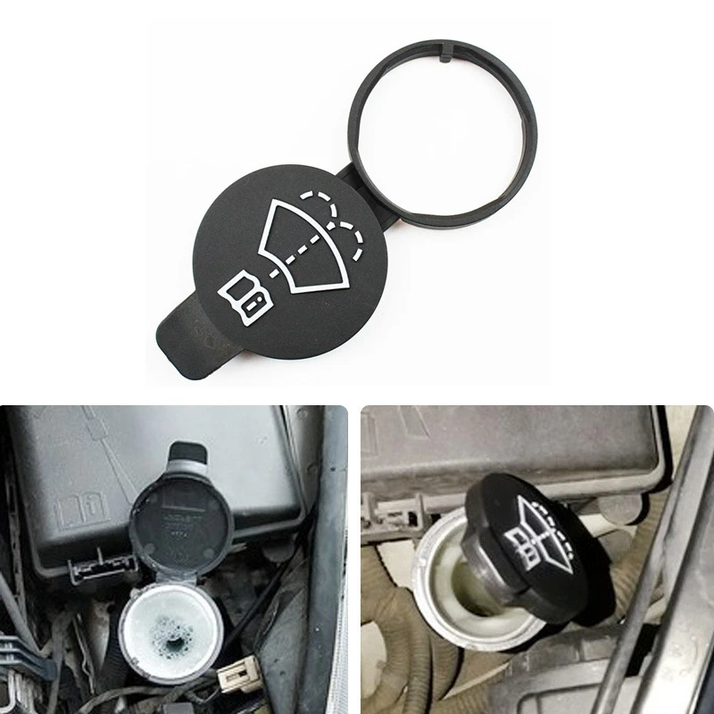 Car Windshield Wiper Washer Fluid Reservoir Tank Bottle Cap Cover For ...