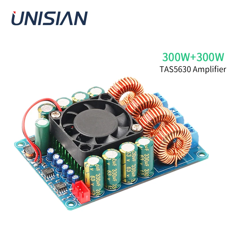 UNISIAN-300W-TAS5630-Audio-Amplifier-2-0-Channels-300W-2-Stereo-High ...