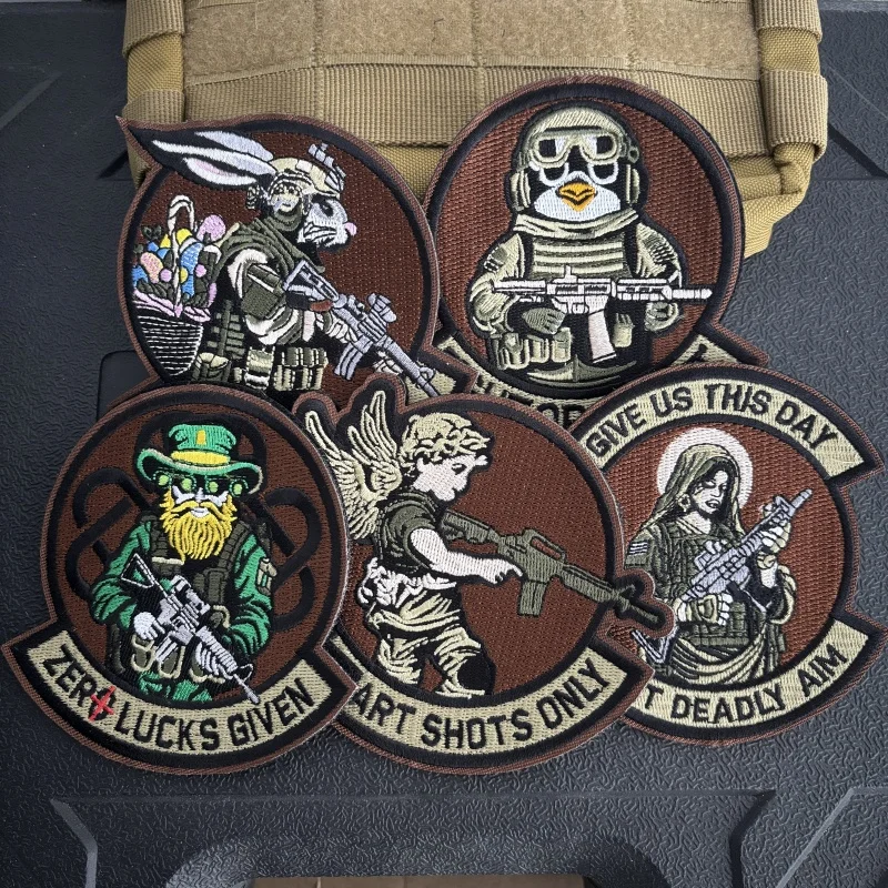 Fight-Or-Fight-Gun-Morale-Tactical-Patch-Zero-Lucks-Given-Hook-Loop ...
