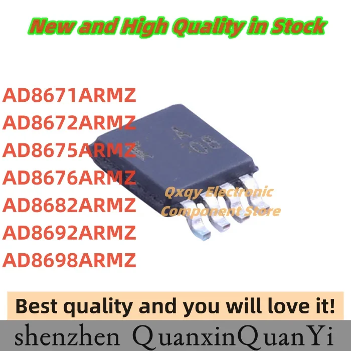 5PCS-NEW-AD8671ARMZ-A0V-AD8672ARMZ-AOW-AD8675ARMZ-A08-AD8676ARMZ-A13-AD8682ARMZ-A1K-AD8692ARMZ ...