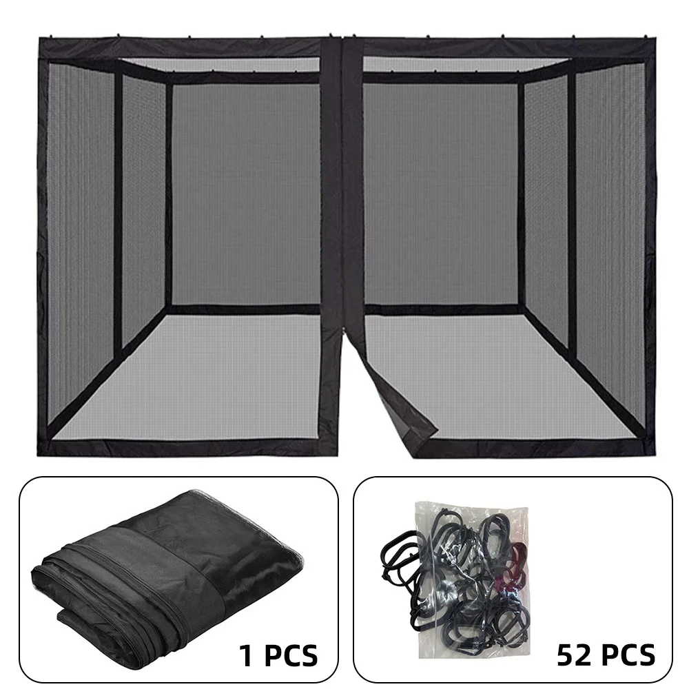 Mosquito-Netting-for-Patio-Canopy-Umbrella-Screen-Netting-for-Porch ...