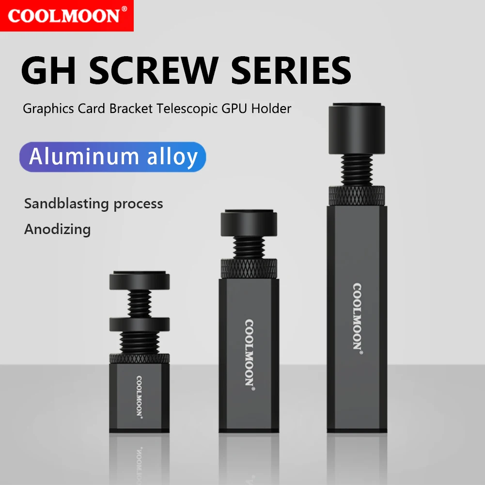 COOLMOON Graphics Card Brace GPU Support Bracket Universal Video Card ...