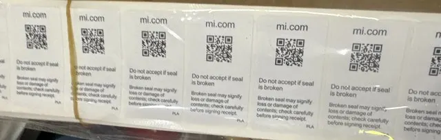 100pcs-lot-DO-NOT-ACCEPT-IF-SEAL-IS-BROKEN-Label-Sticker-for-xiaomi-mi ...