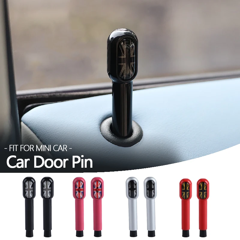 2/4PCS Car Metal Door Pin Decorative For Mini R55 R56 R58 R60 R61 F54 ...