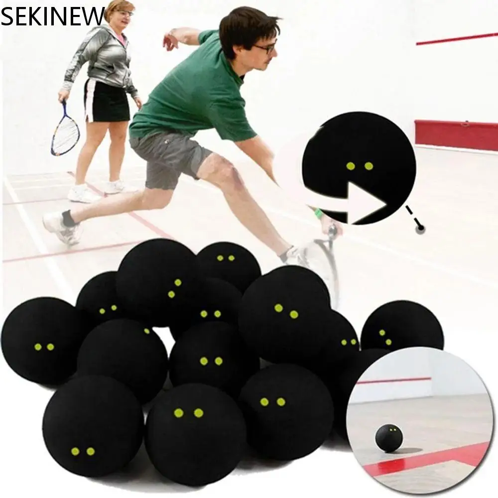 1Pc-Squash-Ball-Two-Yellow-Dots-Low-Speed-Sports-Rubber-Balls ...