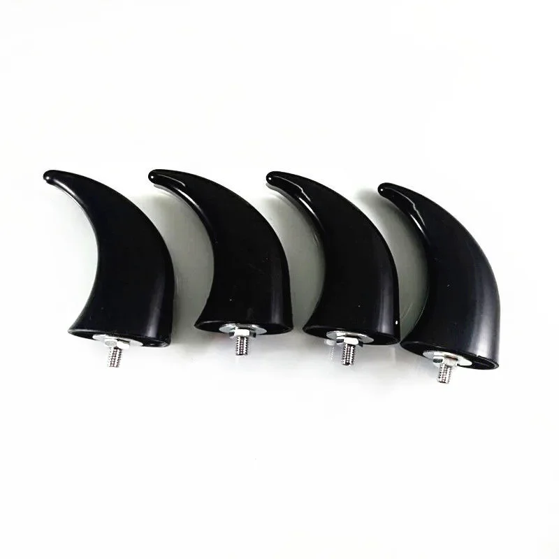 Guardabarros-delantero-negro-para-motocicleta-decoraci-n-de-cuernos ...