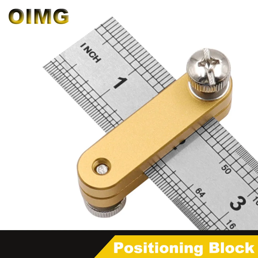 Woodworking-Scribing-Steel-Ruler-Positioning-Block-Aluminum-Alloy-Limit ...